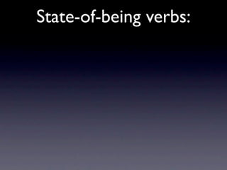 Verbs | KEY