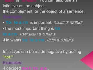 Verbs | PPT