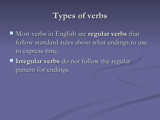 Verbs | PPT