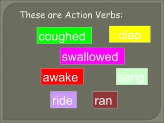 Verbs | PPT