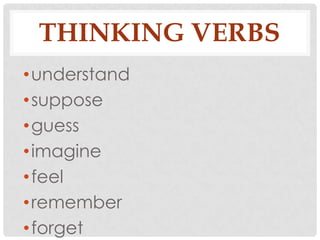 Verbs | PPT