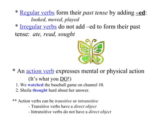 Verbs | PPT