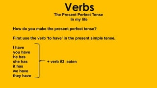 Verbs | PPT