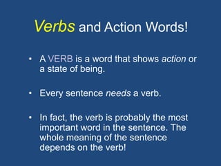 Verbs | PPTX