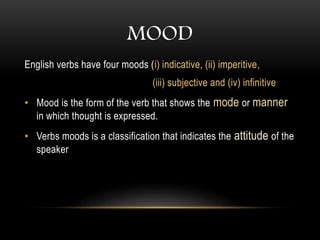 Presentation On Verbs | PPTX