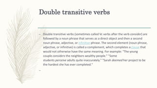 Verbs | PPTX