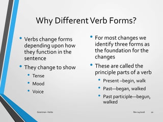 Verbs | PPSX