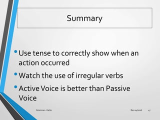Verbs | PPSX