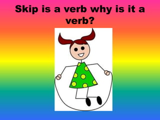 Verbs for year 1 | PPTX