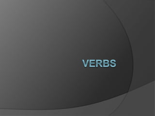 Verbs | PPT