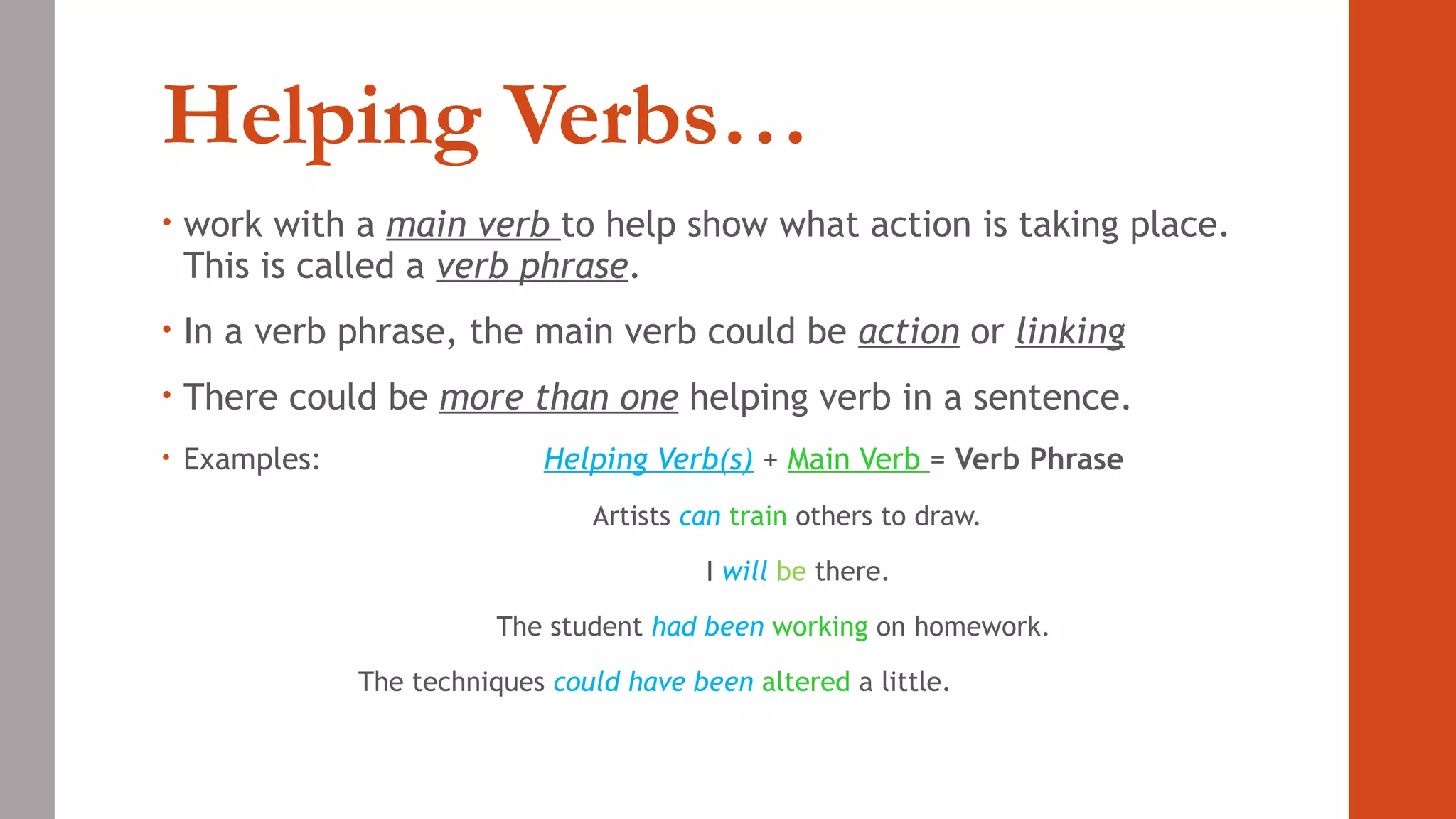 Verbs | PPT