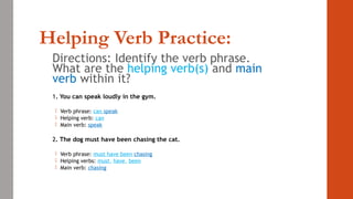 Verbs | PPT