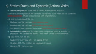 Verbs | PPTX