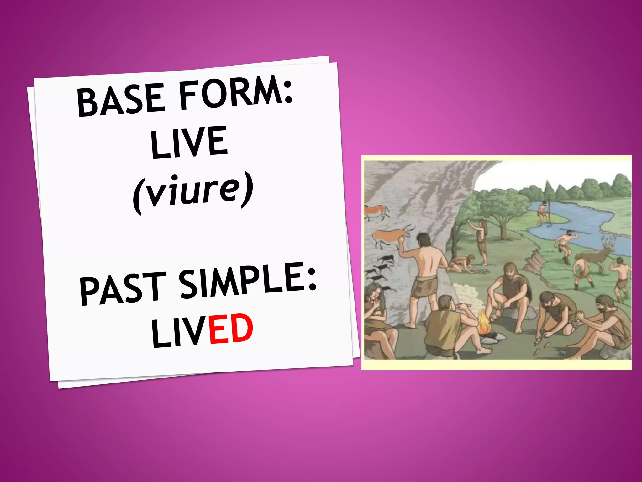 PAST SIMPLE - REGULAR AND IRREGULAR VERBS | PPT