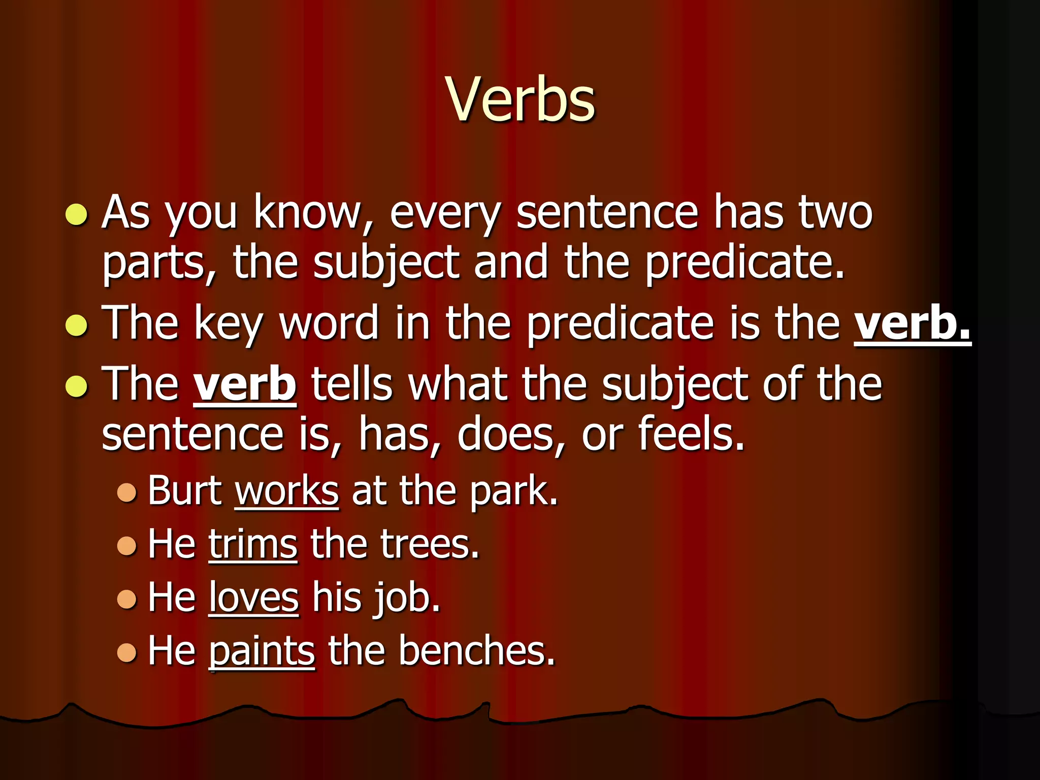 Verbs.ppt | Free Download