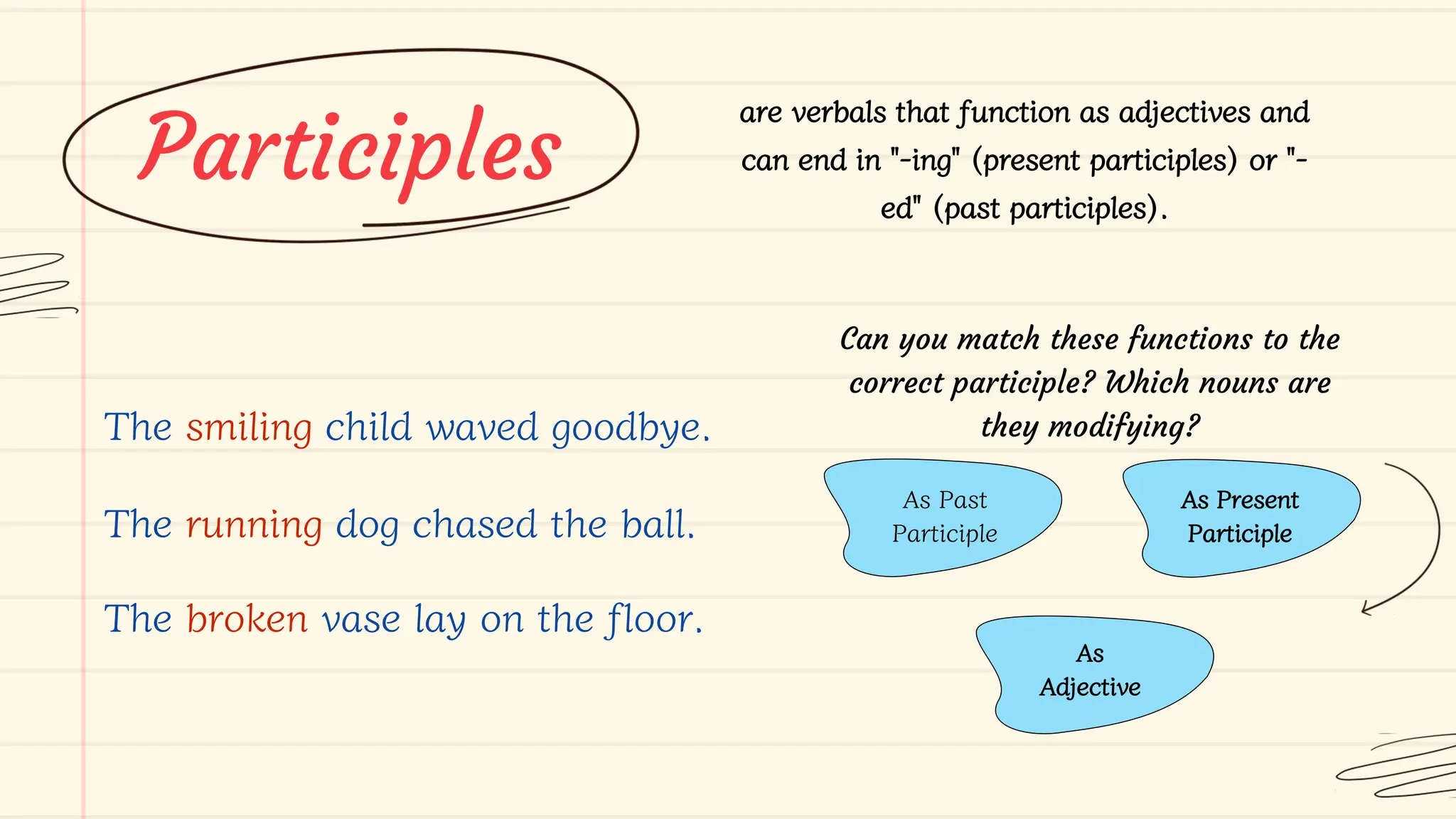 verbs of English principle lesson for teaching | PPTX