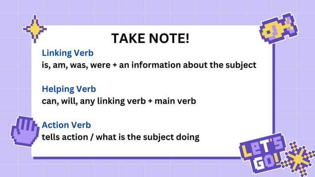 English Grade 4. Verbs and its Types. ThirdQ | PPTX