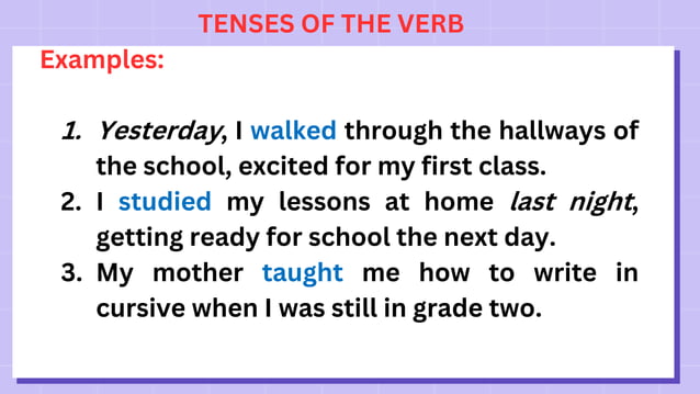 English Grade 4. Verbs and its Types. ThirdQ | PPTX