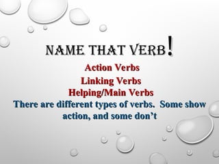 Verbs.ppt diwnlo free oubdoidjqwdoiqhwdlqwnoidhwoq | PPT