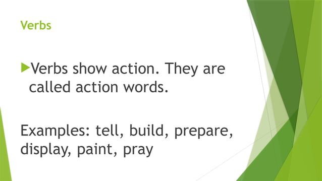 Verbs Pptx