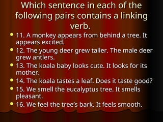 Composing Clear and Coherent Sentences Using the Different Aspects of ...