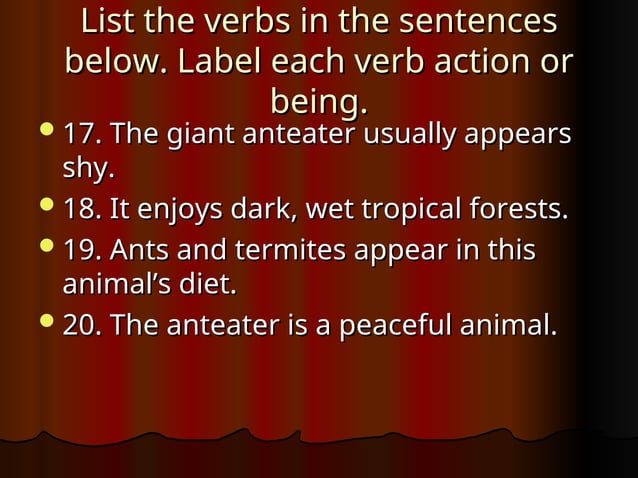 Composing Clear and Coherent Sentences Using the Different Aspects of Verbs | PPT