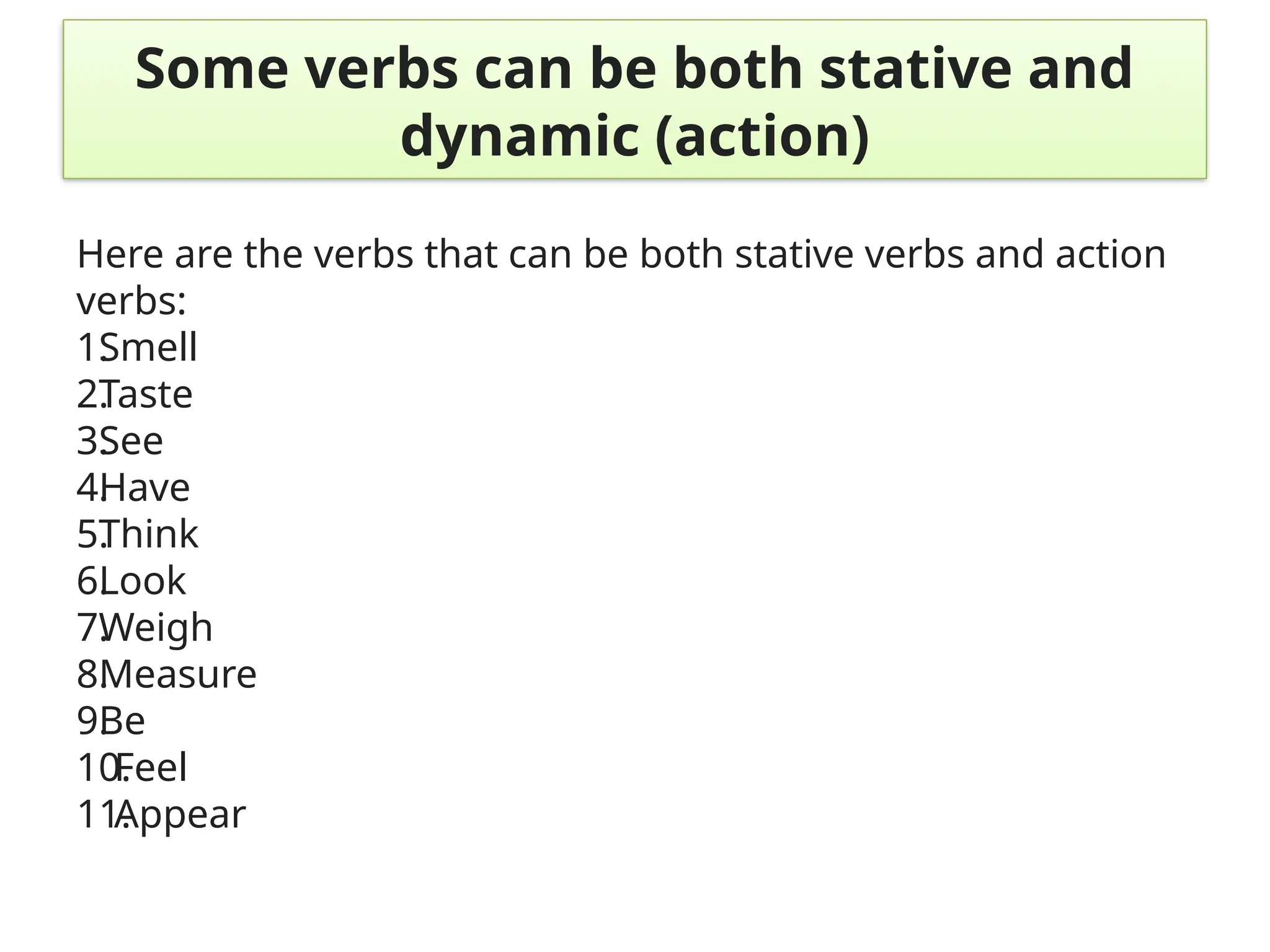 Verb and Types of Verbs( Brief Explanation with practice exercise and ...