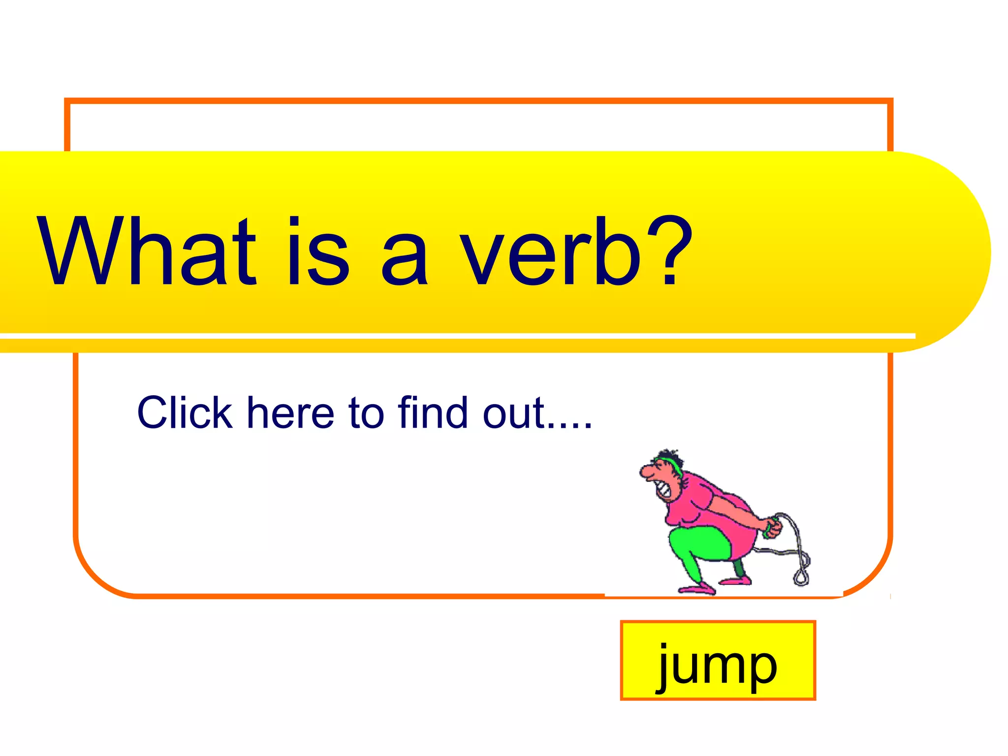 Types of Verbs | PPT