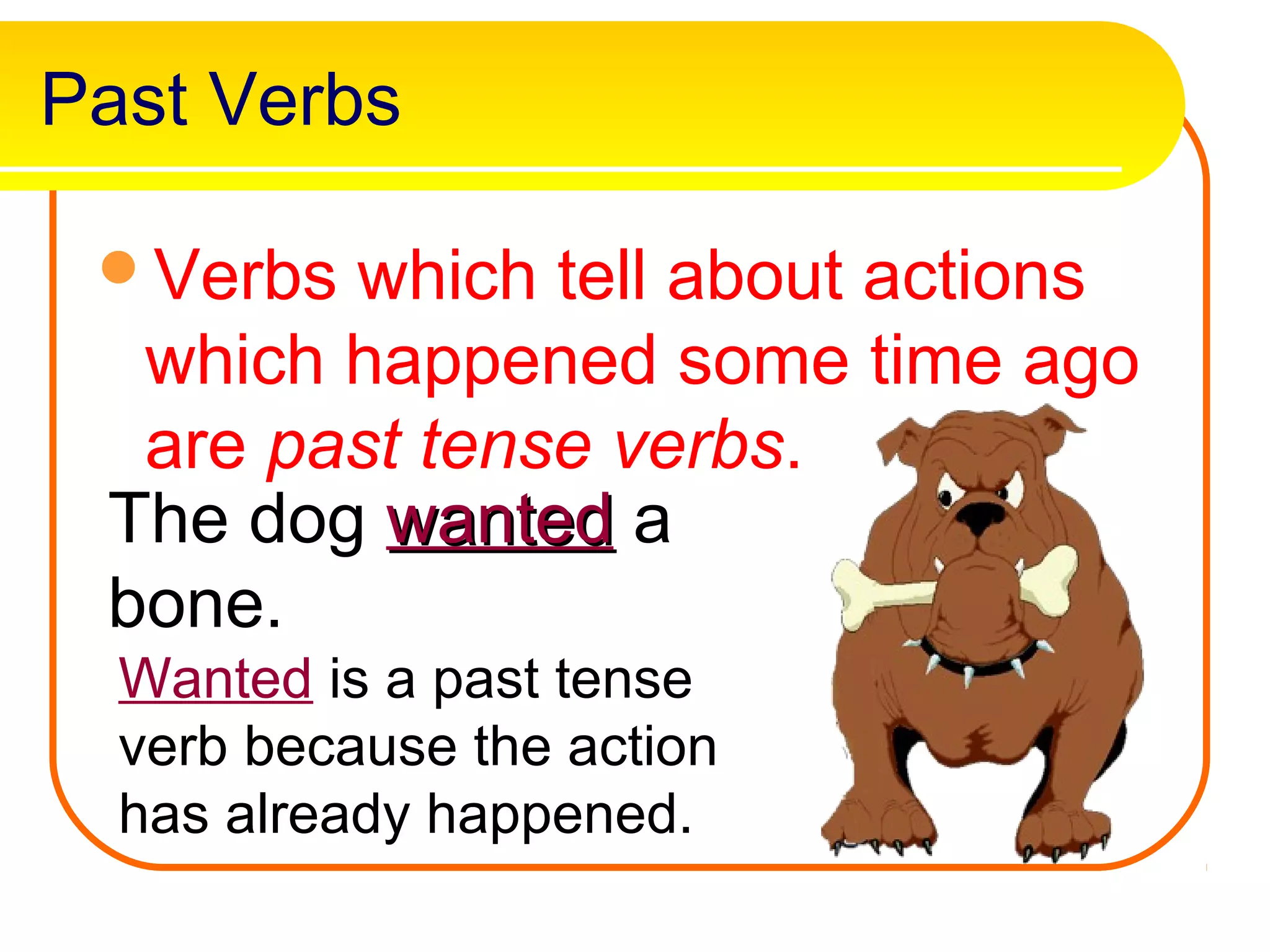 Types of Verbs | PPT