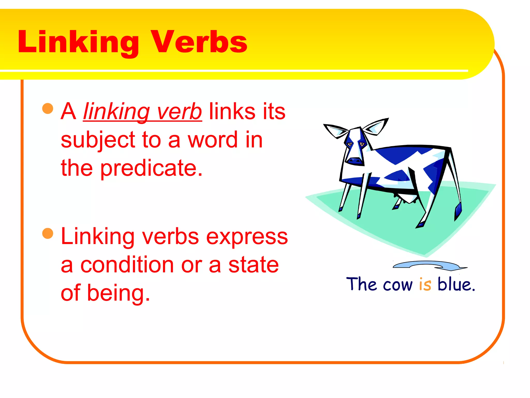 Types of Verbs | PPT