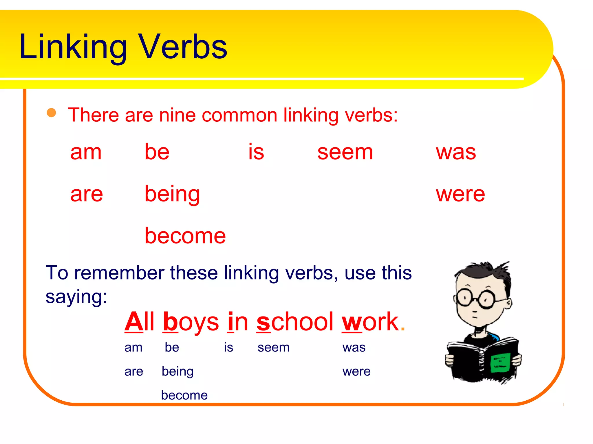 Types of Verbs | PPT