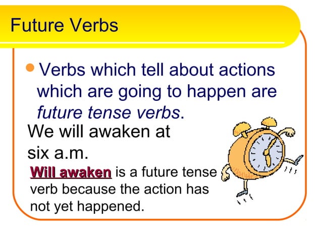 Verbs action | PPT