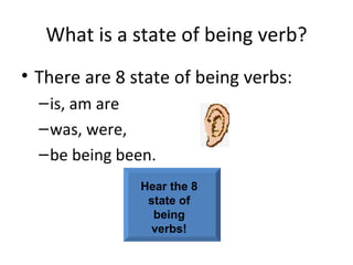 Verbs being | PPT