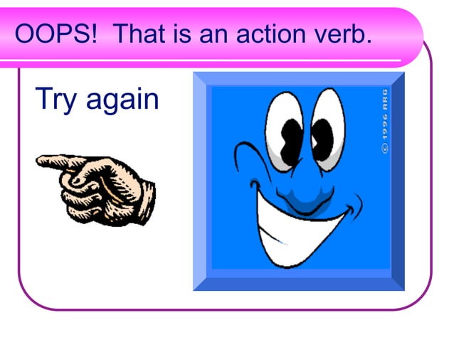 Verbs being | PPT