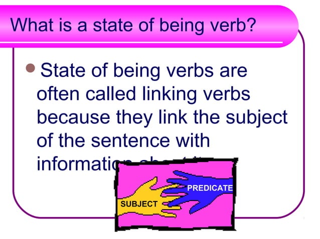 Verbs being | PPT