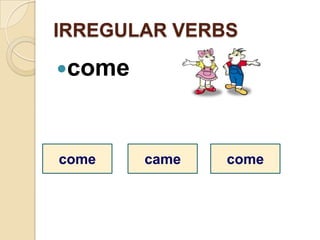 Past Irregular Verbs | PPTX