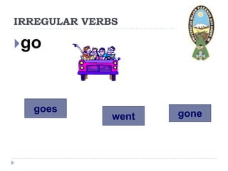Verbs irregularorigen | PPT