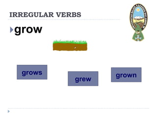 Verbs irregularorigen | PPT