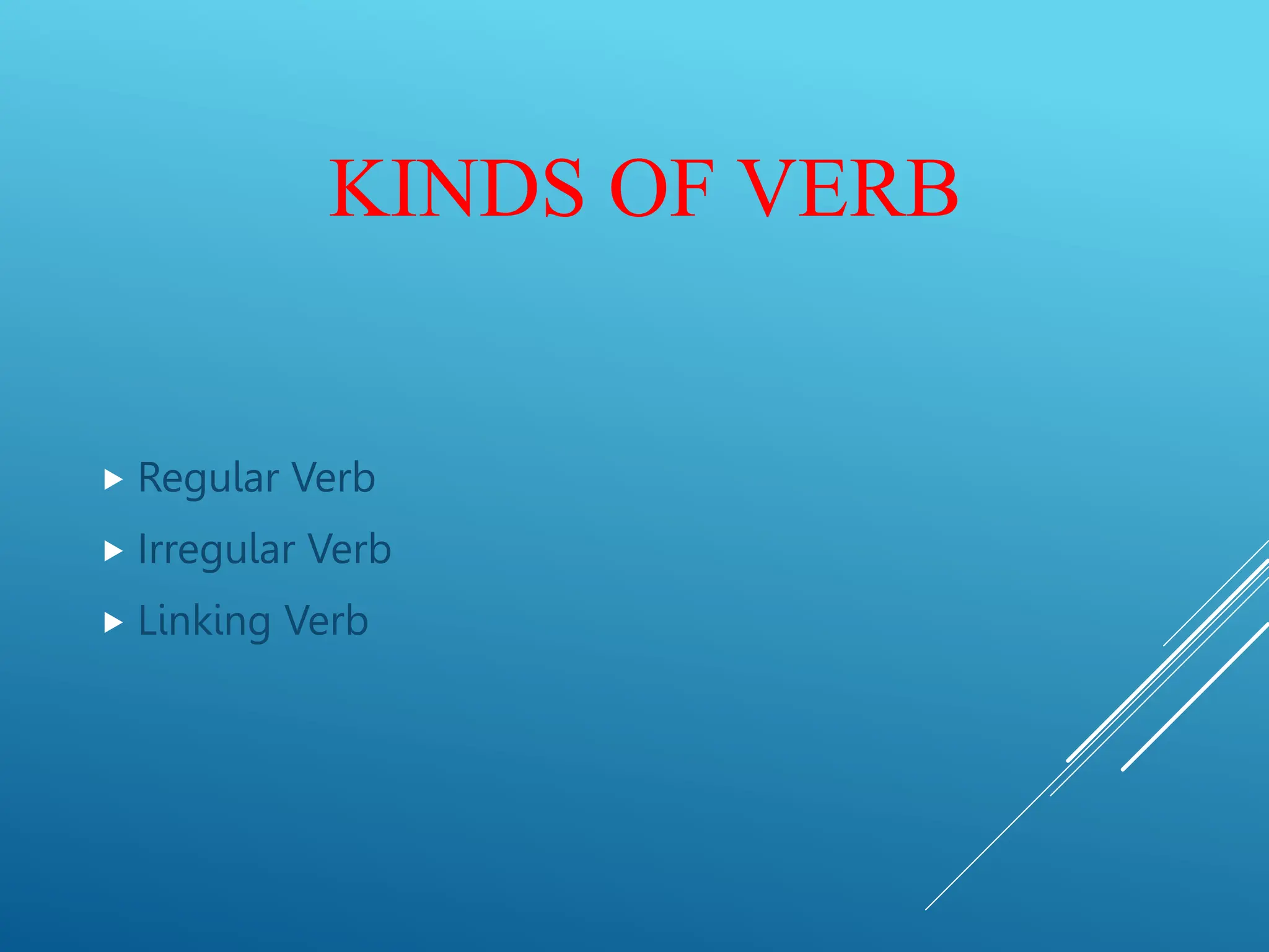 Verbs presentation for kids for igcse .pptx
