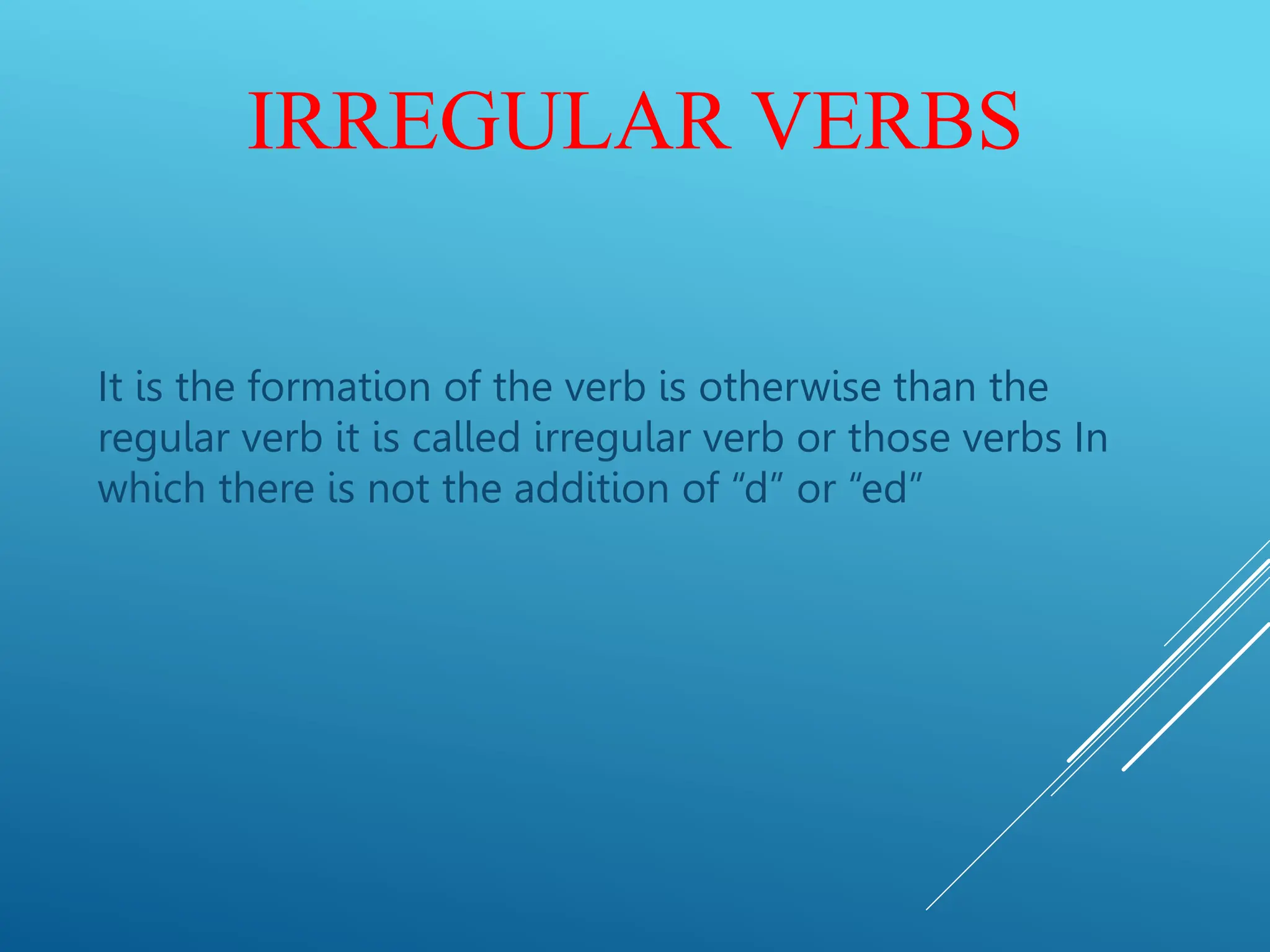 Verbs presentation for kids for igcse .pptx