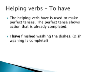 (Parts of Speech 3) Verbs | PPT