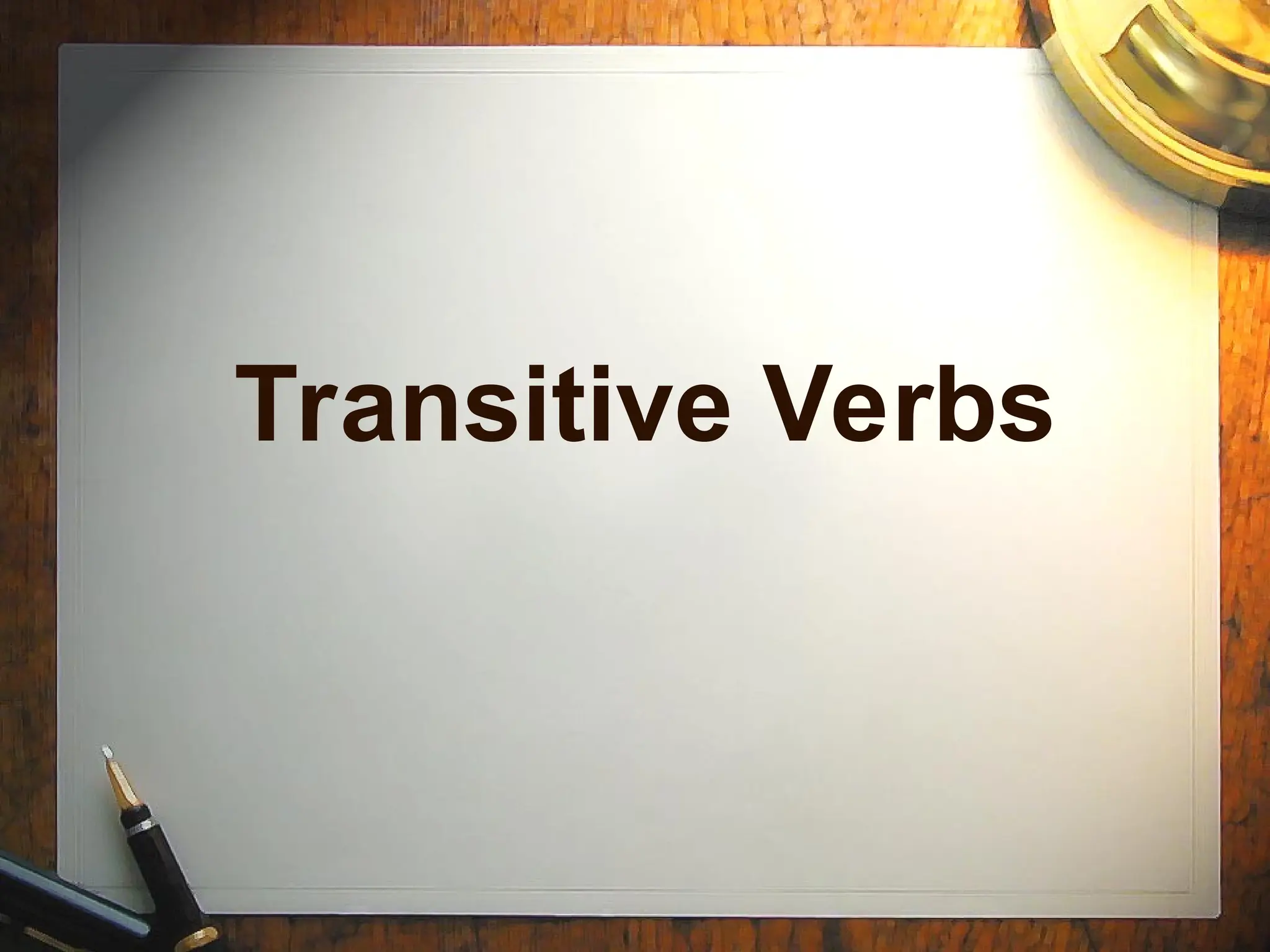 Verbs2.ppt to finite and non finite verbs | PPT