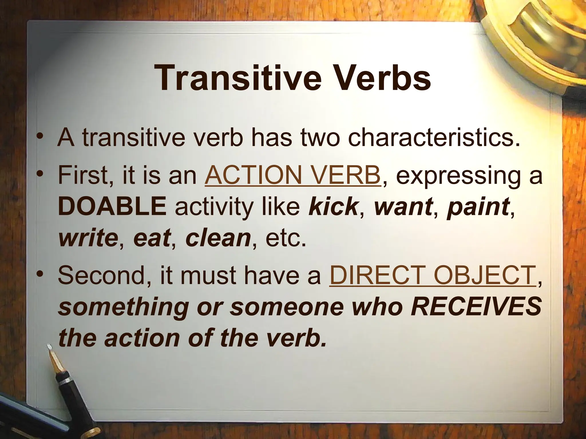 Verbs2.ppt to finite and non finite verbs | PPT