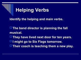 Verbs (2).ppt Verbs and Types of it Verbs | PPT