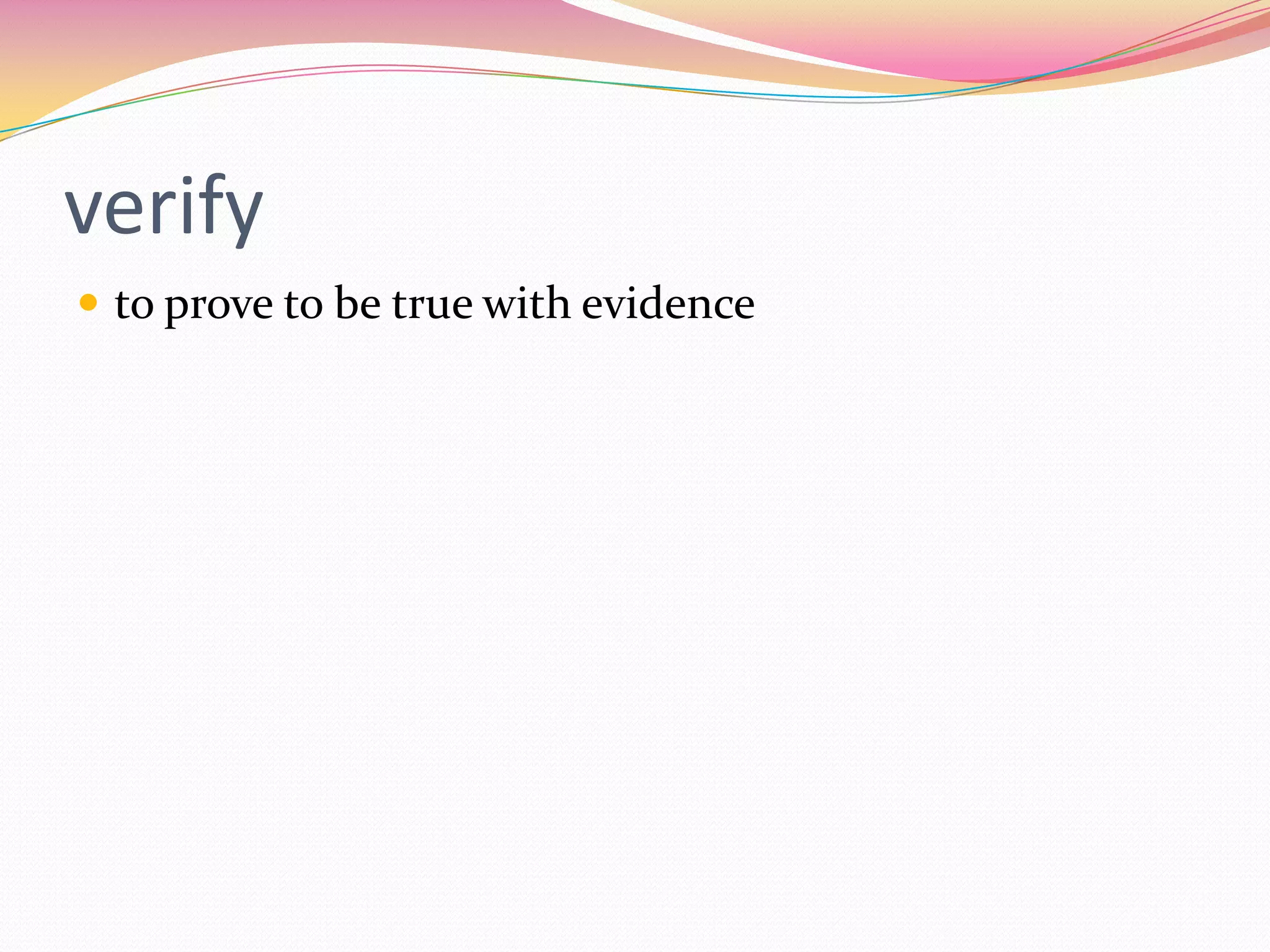 Preferred Words - Verbs | PPTX