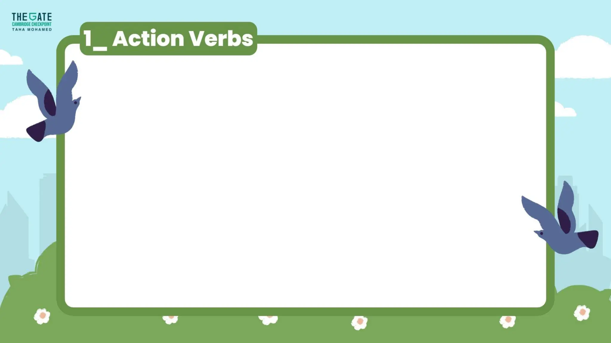 Verbs 8.ppsx parts of Speech verbs actions | PPT