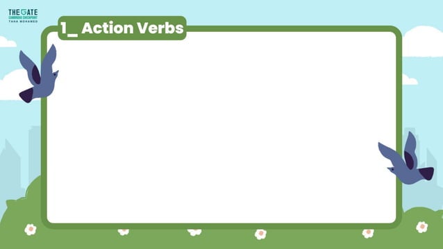 Verbs 8.ppsx parts of Speech verbs actions | PPT