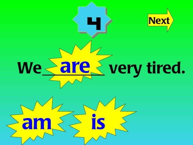 Verbs: am is are | PPT