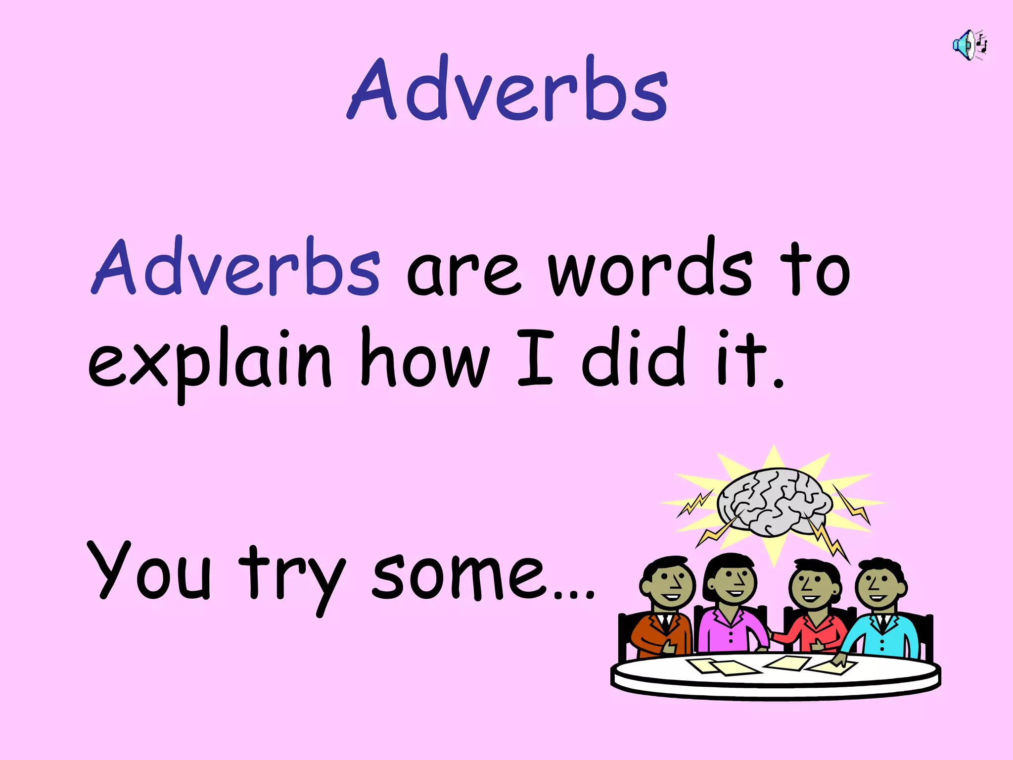 Verbs and adverbs | PPT
