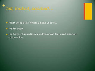 Verbs and sentences | PPTX